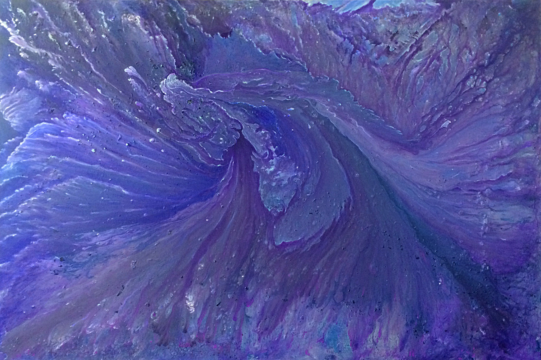 VIOLET SWIRL - Lavaggiartworks