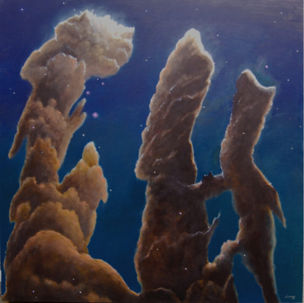 Cosmic Pillars - Lavaggiartworks